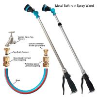 China Metal Long Reach Watering Wand / Pivoting Head &  Front Trigger for sale