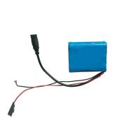 China Custom Li-ion Battery Pack with Dual Connectors | 18650 Battery Pack | 2200mAh 12 Volt Rechargeable Battery MSDS NMC 1000 Cycle for DIY Projects | China Manufacturing Factory for sale