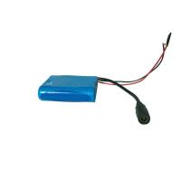 China Custom Li-ion Battery Pack with Dual Connectors | 18650 Battery Pack | 2200mAh 12 Volt Rechargeable Battery MSDS NMC 1000 Cycle for DIY Projects | China Manufacturing Factory for sale