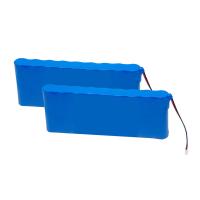 China Rechargeable 18650 Battery Pack | 6000mAh 7.4V Custom 18650 Ultra-Thin Long Strip Lithium Battery Pack for Slim Portable Power Stations | NMC 1C | Made in China Factory for sale