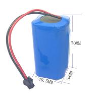 China High Discharge 18650 Battery Pack | 1C Discharge 4400mAh 7.4V 18650 Battery Pack NMC for Flashlights| IEC62133 China Manufacturer for sale