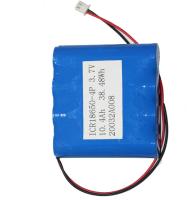 China UN38.3 Certified | High Capacity 18650 Battery Pack | Samsung Custom 10.4Ah 3.7 Volt Lithium Battery Shrinked PVC for Desktop Fan | CC CV | Made in China Factory for sale