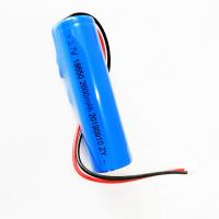 China 3.7V 2600mAh 18650 Rechargeable Lithium Ion Battery Cell with Wire Leads, Protected Li-ion Battery for LED Light, CB China Manufacturer for sale