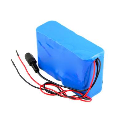 China 14.8V 6.6Ah Lithium Ion Battery Pack with DC Power Jack & Bare Wire Leads, Rechargeable Li-ion Battery Built-in BMS Protection for Mini Motor，CE China Manufacturer for sale