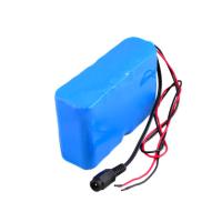 China 14.8V 6.6Ah Lithium Ion Battery Pack with DC Power Jack & Bare Wire Leads, Rechargeable Li-ion Battery Built-in BMS Protection for Mini Motor，CE China Manufacturer for sale