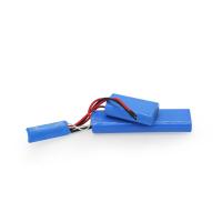 China 11.1V 5Ah 55.5Wh 2S Series 18650 Lithium Ion Battery Pack Blue PVC Insulation with XT60 Connector Cable for RC Model, CE China Manufacturer for sale