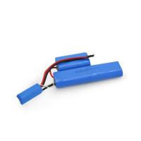 China 11.1V 5Ah 55.5Wh 2S Series 18650 Lithium Ion Battery Pack Blue PVC Insulation with XT60 Connector Cable for RC Model, CE China Manufacturer for sale