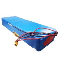 China High Capacity 18650 Battery Pack | 1C Discharge 20Ah 60V Lithium Battery Pack 68.11V Charging with Dual Output Connectors for Inspection Equipment | China Manufacturer for sale