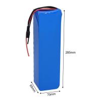 China Rechargeable 18650 Battery Pack | MSDS Certified | OEM ODM 12Ah 36V Lithium Ion Battery Pack 1000 Cycle for Electric Scooters | China Manufacturer for sale