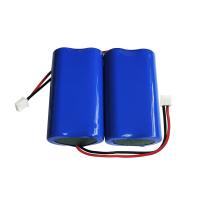 China 18650 Battery Pack | MSDS 2400mAh 18650 3.7 V Lithium Ion Rechargeable Battery with White JST-style Connectors for Portable Speakers | China Manufacturer for sale