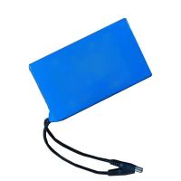 China 18650 Battery Pack | 12.8V 6Ah Lithium Ion Phosphate Batteries with DC Connector for LED Lights | IEC62133 China Manufacturer for sale