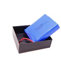 China 7.4V 1700mAh 12.58Wh 2S Li‑Po Rechargeable Battery Pack，Blue Heat‑Shrink Wrap with PCB Contact Board for Handheld Equipment，RoHS Compliant Made in China for sale
