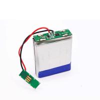 China 7.4V 1700mAh 12.58Wh 2S Li‑Po Rechargeable Battery Pack，Blue Heat‑Shrink Wrap with PCB Contact Board for Handheld Equipment，RoHS Compliant Made in China for sale