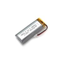 China PL951646 3.7V 700mAh 2.59Wh Lithium Polymer Rechargeable Battery, Soft Pack Li‑po Battery with Red Black Wires for Wearable, MSDS Certified for sale