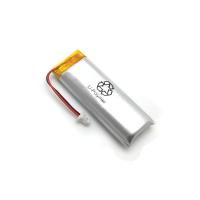 China PL951646 3.7V 700mAh 2.59Wh Lithium Polymer Rechargeable Battery, Soft Pack Li‑po Battery with Red Black Wires for Wearable, MSDS Certified for sale
