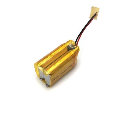China 7.4V 800mAh 2S Stacked Lithium Polymer Li‑Po Battery Pack, Series‑Wrapped Rechargeable Battery with Insulating Patch Bare Wire for Portable Equipment, CE China Manufacturer for sale