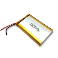 China Custom 105080 3.7V 5200mAh Lithium Polymer Battery, 19.24Wh Li‑Po Rechargeable Battery Cell with Bare Wire for Portable Electronics, CE China Manufacturer for sale