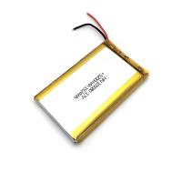 China Custom 105080 3.7V 5200mAh Lithium Polymer Battery, 19.24Wh Li‑Po Rechargeable Battery Cell with Bare Wire for Portable Electronics, CE China Manufacturer for sale