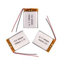China 3.7V 600mAh LiPo Battery Lithium Polymer Battery Built-in PCM for Smart Wearables, CE China Manufacturing Factory for sale
