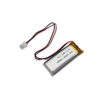 China 3.7V 1100mAh Lithium Polymer Battery 112054 LiPo Rechargeable Battery with XH2.54 2P Connector for Mini Electronic Devices, UN38.3 Compliant Made in China for sale