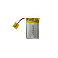China 603450 3.7V 1000mAh Lithium Polymer Battery Rechargeable LiPo Battery with Wires for Portable Electronic Devices, RoHS Compliant Made in China for sale