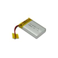China 603450 3.7V 1000mAh Lithium Polymer Battery Rechargeable LiPo Battery with Wires for Portable Electronic Devices, RoHS Compliant Made in China for sale