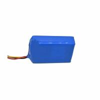 China 13.32Wh 3.7V 3600mAh Lithium Polymer Rechargeable Battery, Blue Heat‑shrink Wrapped Soft Pack Li‑po Battery with Red Black Wires for Portable Devices, CE Certified for sale