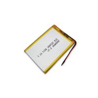China PL357095 11.1Wh 3.7V 3000mAh Lithium Polymer Rechargeable Battery, Soft Pack Li‑po Battery with Red Black Wires for Portable Devices，CE Certified for sale