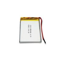 China PL383450 650mAh 3.7V Lithium Polymer Rechargeable Battery, Soft Pack Li‑po Battery with Red Black Wires for GPS Tracker, IEC62133 Certified for sale