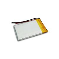 China PL383450 650mAh 3.7V Lithium Polymer Rechargeable Battery, Soft Pack Li‑po Battery with Red Black Wires for GPS Tracker, IEC62133 Certified for sale
