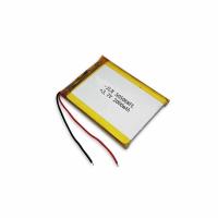 China PL505068 7.4Wh 3.7V 2000mAh Rechargeable Lithium Polymer Soft Pack Battery With Wire Leads For Portable Consumer Electronics, MSDS Certified for sale