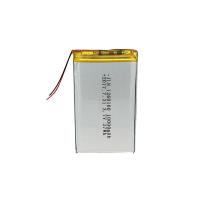 China PL1260100 3.7V 10000mAh Lithium Polymer Rechargeable Battery, 37Wh Soft Pack Li‑po Battery with Red Black Wires for Power Bank，CE Certified for sale