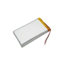 China PL1260100 3.7V 10000mAh Lithium Polymer Rechargeable Battery, 37Wh Soft Pack Li‑po Battery with Red Black Wires for Power Bank，CE Certified for sale