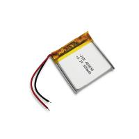 China 320mAh 3.7V  PL403030 3.7V 320mAh Lithium Polymer Rechargeable Battery Soft Pack Li‑po Battery with Red Black Wires for Wearable Devices，RoHS Compliant Made in China for sale