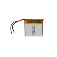China 320mAh 3.7V  PL403030 3.7V 320mAh Lithium Polymer Rechargeable Battery Soft Pack Li‑po Battery with Red Black Wires for Wearable Devices，RoHS Compliant Made in China for sale