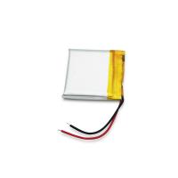 China 320mAh 3.7V  PL403030 3.7V 320mAh Lithium Polymer Rechargeable Battery Soft Pack Li‑po Battery with Red Black Wires for Wearable Devices，RoHS Compliant Made in China for sale