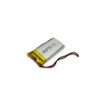 China 3.33Wh PL902243 3.7V 900mAh Rechargeable Lithium Polymer Soft Pack Battery With Wire Leads For Portable Consumer Electronics，RoHS Compliant Made in China for sale