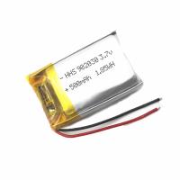 China PL902030 3.7V 500mAh LiPo Battery 1.85Wh Lithium Polymer Battery Built-in Protection Circuit for Bluetooth Headset, MSDS China Manufacturer for sale