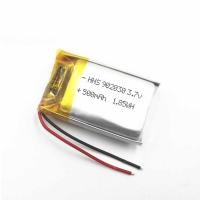 China PL902030 3.7V 500mAh LiPo Battery 1.85Wh Lithium Polymer Battery Built-in Protection Circuit for Bluetooth Headset, MSDS China Manufacturer for sale