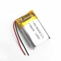China PL902030 3.7V 500mAh LiPo Battery 1.85Wh Lithium Polymer Battery Built-in Protection Circuit for Bluetooth Headset, MSDS China Manufacturer for sale