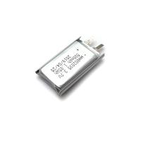 China PL802035 3.7V 500mAh LiPo Battery 1.85Wh Lithium Polymer Battery Built-in Protection Circuit for Smart Wearables, RoHS Compliant Made in China for sale