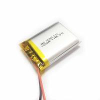 China PL103040 3.7V 1200mAh LiPo Battery 4.44Wh Lithium Polymer Battery Built-in Protection Circuit for Mini Speaker, CE China Manufacturer for sale