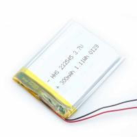 China PL233545 3.7V 300mAh LiPo Battery 1.11Wh Lithium Polymer Battery Built-in Protection Circuit for Smart Wearable, IEC62133 China Manufacturer for sale