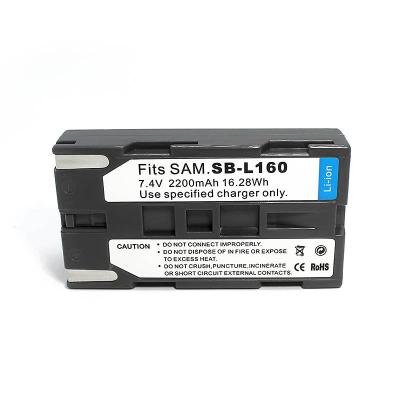 China Sumsung 2200mAh 7.4 V Lithium Battery Pack , SB‑L160 Lithium‑Ion Replacement Battery Pack for Samsung Camcorder , RoHS Compliant Made in China for sale