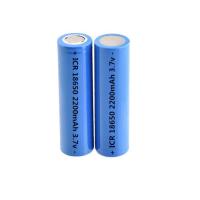 China MSDS Certified | Rechargeable Lithium Polymer Battery | 18650 3.7 V 2200mAh Lithium Ion Battery for E-bikes | China OEM Manufacturer for sale