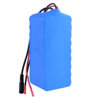 China 12V 16Ah Rechargeable 18650 Lithium Ion Battery Pack with Separate DC Female Charging Jack & Bare Red Black Terminal Lugs for Agricultural Electric Sprayer，MSDS China Manufacturer for sale