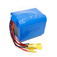 China 8700mAh 12V 18650 Lithium Ion Battery Pack with Balance Sampling Wire & Bare Copper Terminal Lugs for Agricultural Spraying Drone, CE China Manufacturer for sale