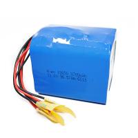 China 8700mAh 12V 18650 Lithium Ion Battery Pack with Balance Sampling Wire & Bare Copper Terminal Lugs for Agricultural Spraying Drone, CE China Manufacturer for sale