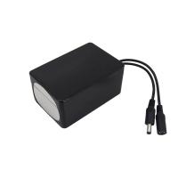 China 7.4V 3Ah Built-in BMS Rechargeable Li-ion Battery with DC Male Female Connector Wire for Solar Security Camera, CE China Manufacturing Factory for sale