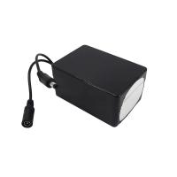 China 7.4V 3Ah Built-in BMS Rechargeable Li-ion Battery with DC Male Female Connector Wire for Solar Security Camera, CE China Manufacturing Factory for sale